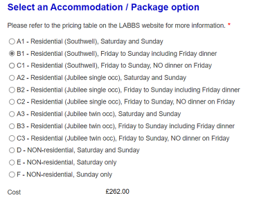 LABBS - FAQs and enrolment form user guide